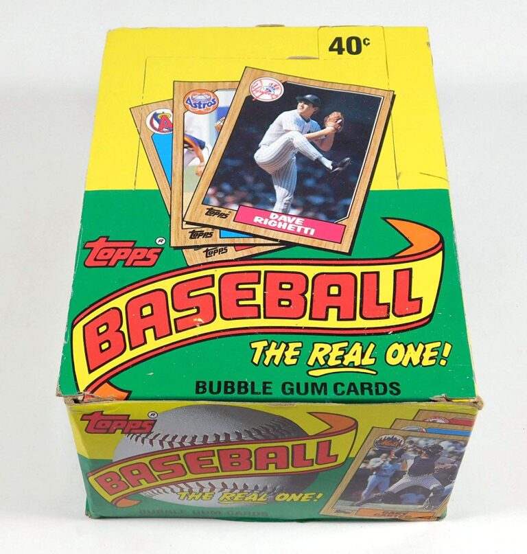 1987 Topps Baseball Cards Worth Collecting (amazing Card Facts)