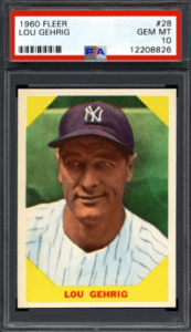 5 Great Lou Gehrig Baseball Cards (Guide to the Iron Horse)