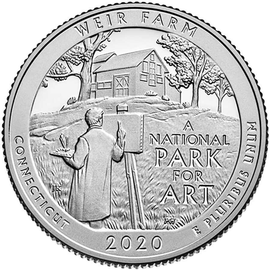 The Bat Quarter and America the Beautiful 2020 Quarter Value