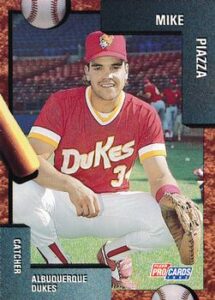 The Rise of Mike Piazza's Rookie Card: Riding Pine to Cooperstown