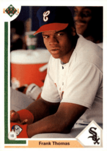 Top 20 Frank Thomas Rookie Cards - History of The Big Hurt