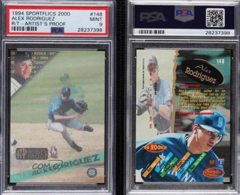 10 Best Alex Rodriguez Rookie Cards (A-Rod Rookie Card Guide)