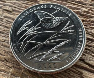 The Bat Quarter and America the Beautiful 2020 Quarter Value