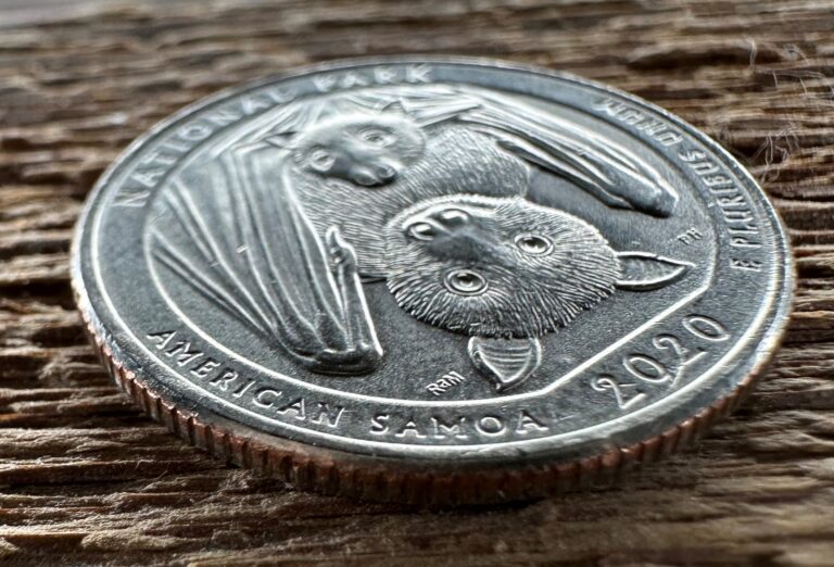 The Bat Quarter and America the Beautiful 2020 Quarter Value