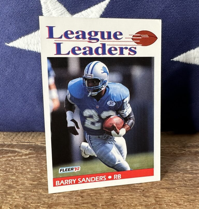 Barry Sanders Rookie Card Value (And Why You Need to Own One)