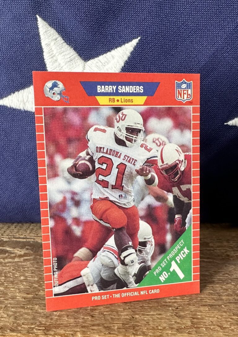 Barry Sanders Rookie Card Value (And Why You Need to Own One)